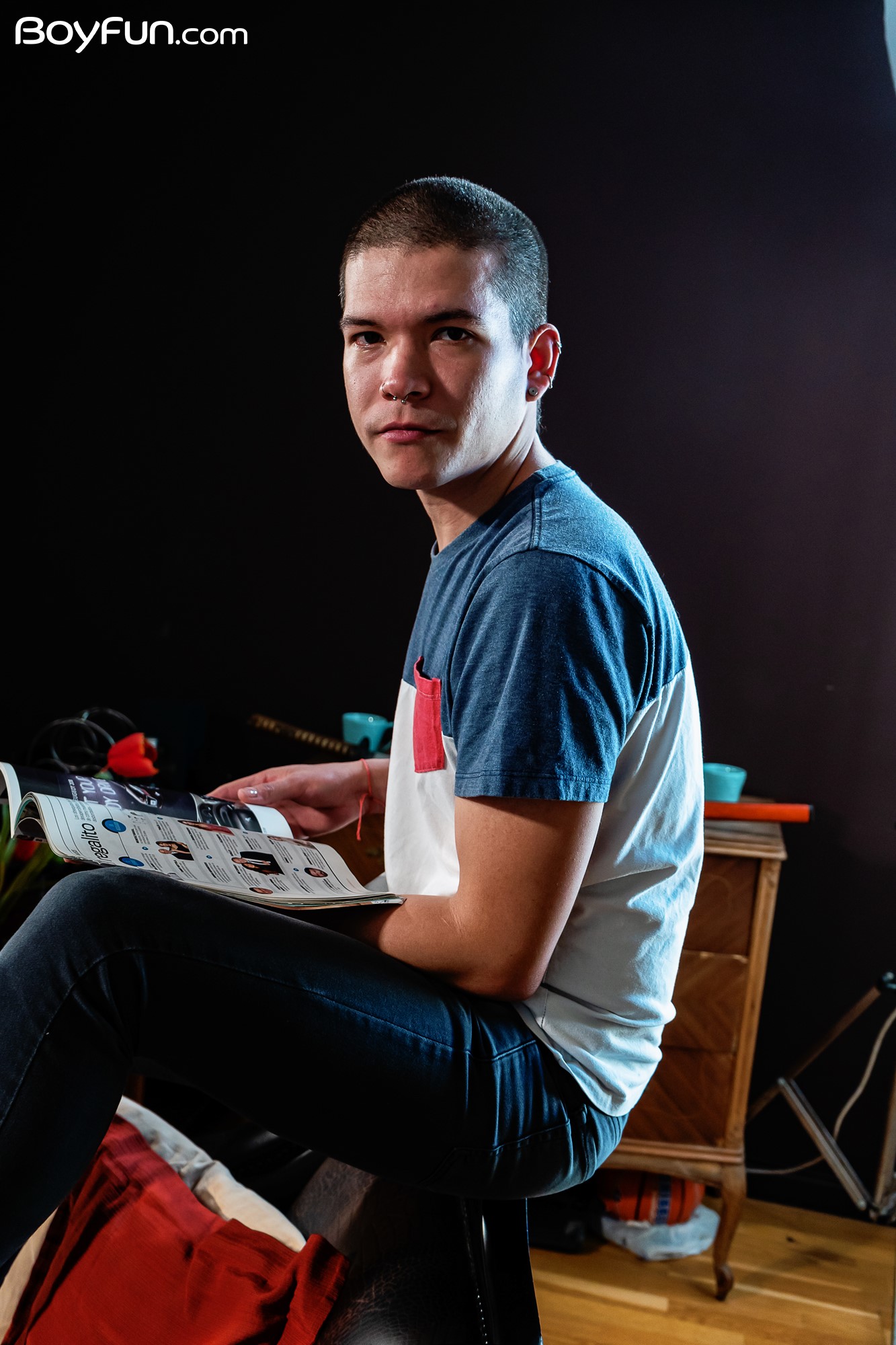 Photo album Twink Cedric jerking off at the end of the day | Twinkaboo.com