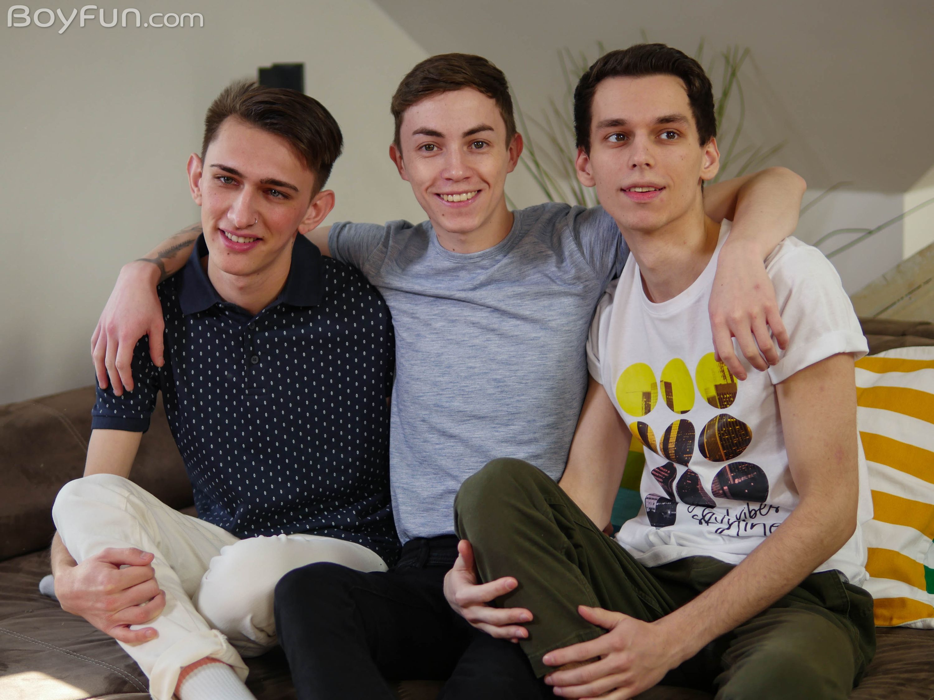 Photo album Twinks Andy Darin and Nick welcome spring as a threesome ...